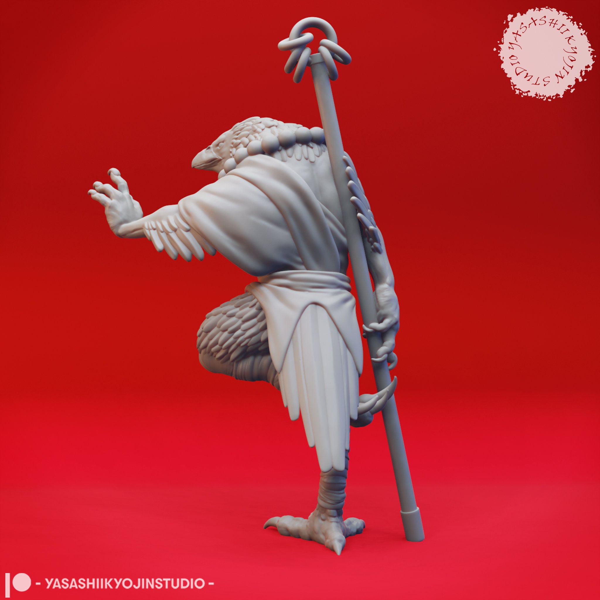 Kenku Monk Miniature | RPG Minis | D&D | DND | RPG | Tabletop Gaming ...