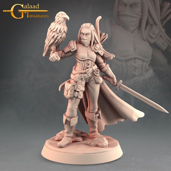 Female Druid Miniature RPG Minis D&D DND RPG - Etsy