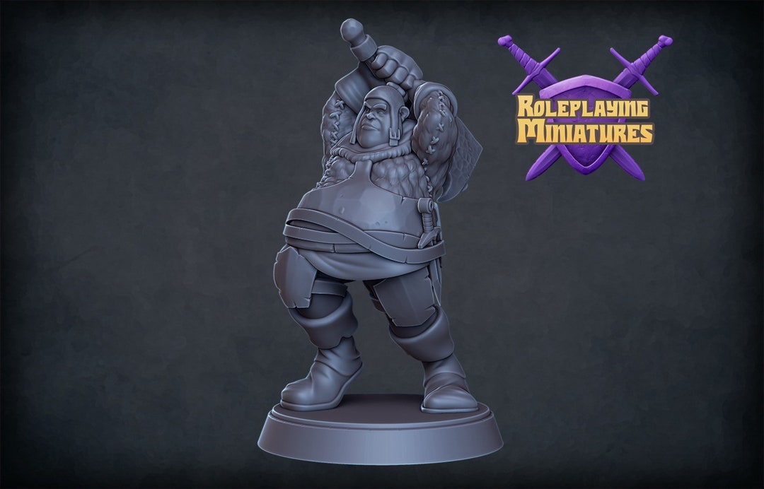 Bandit Miniature DND Bandit Dungeons and Dragons Bandit D&D Highwayman ...