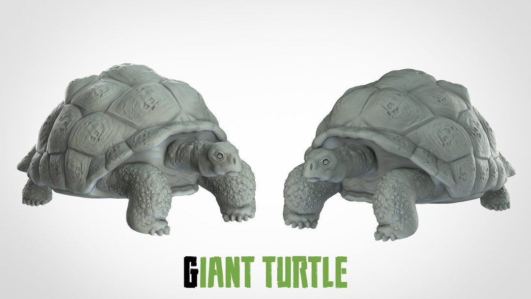 Giant Tortoise Miniature | RPG Minis | D&D | DND | RPG | Tabletop ...