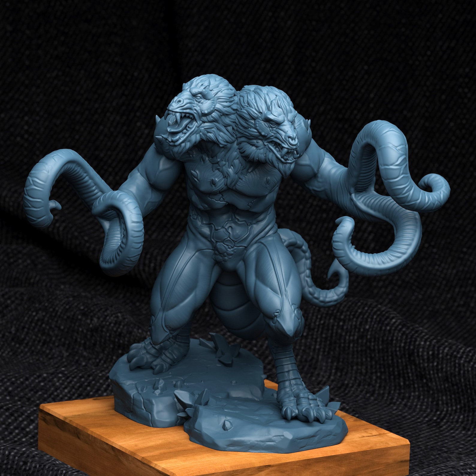 Demogorgon Miniature RPG Minis D&D DND RPG Tabletop - Etsy