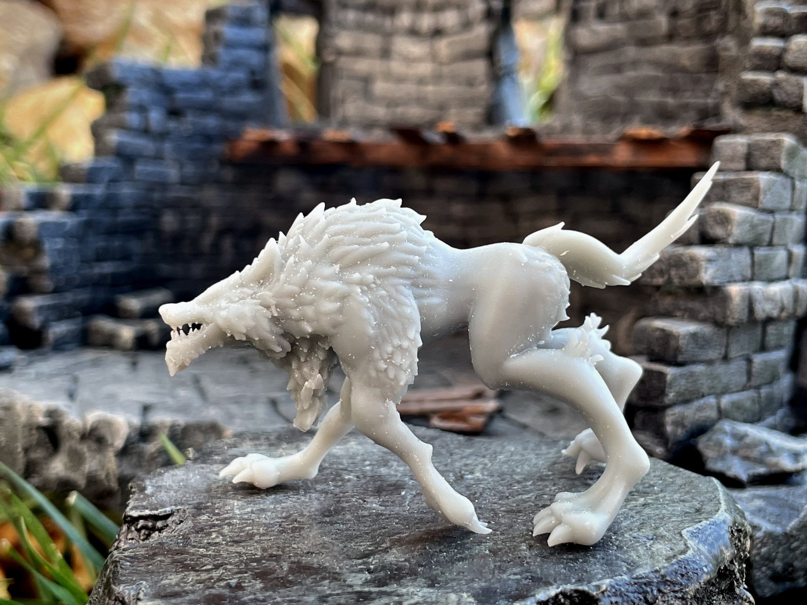 Warg Miniature RPG Minis DND D&D RPG Tabletop Gaming - Etsy