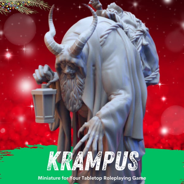 Krampus Figurine - Etsy