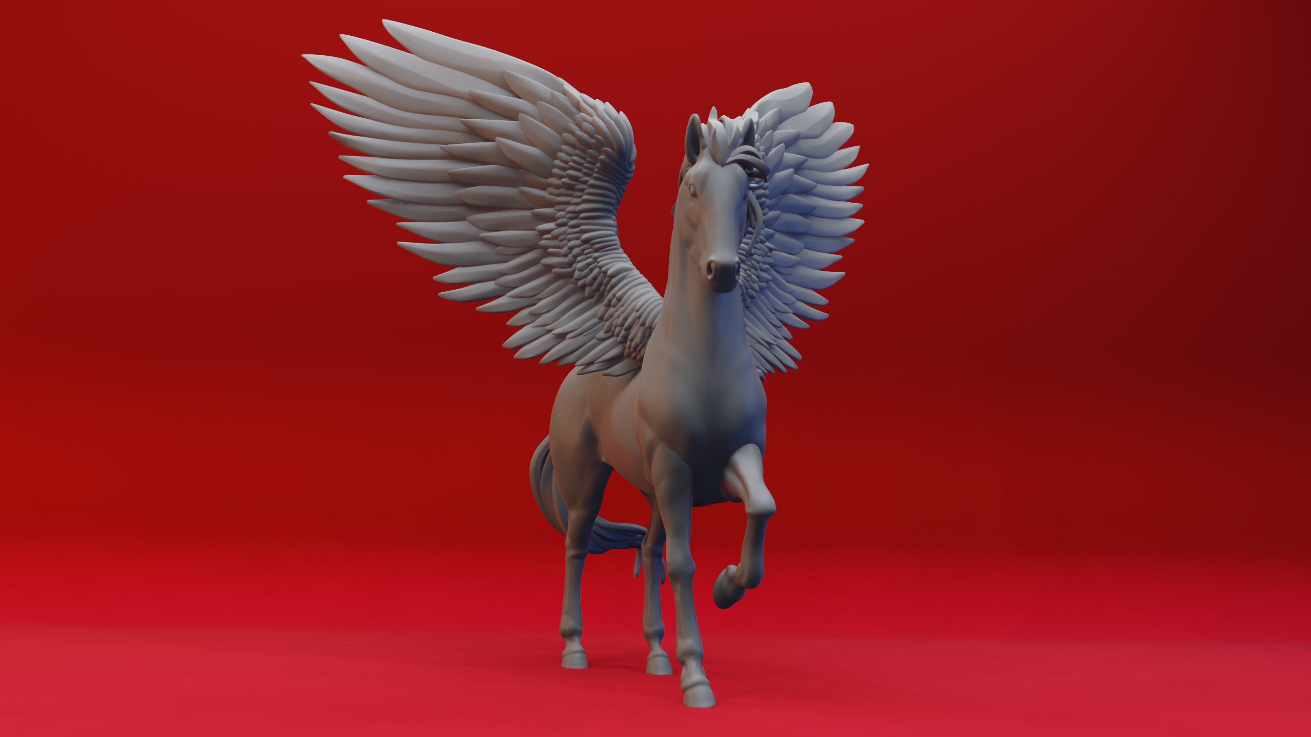Pegasus Miniature | RPG Winged Horse Minis | D&D Flying Steed | DND ...