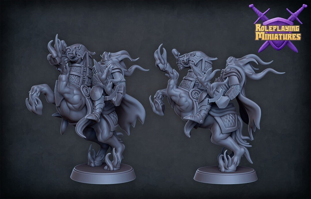 Headless Horseman Miniature RPG Minis DND D&D RPG Tabletop Gaming From ...