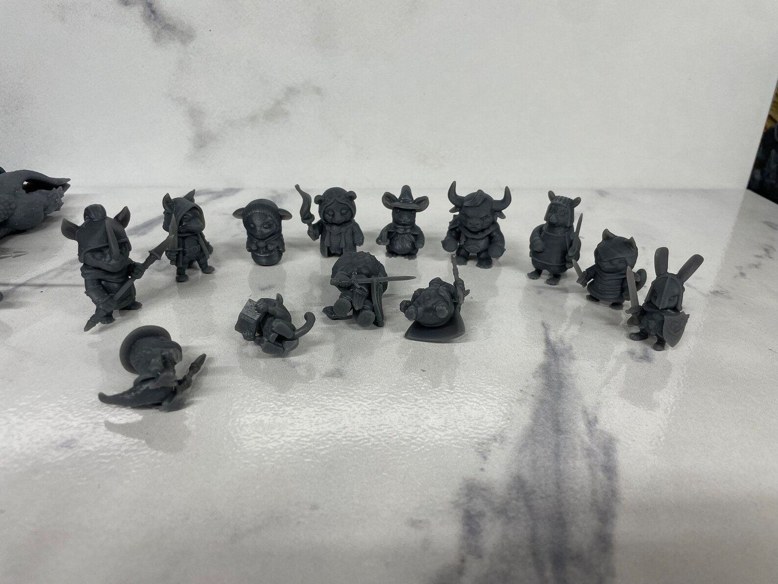 Bull Sorcerer Miniature | D&D Aurochian Miniature | Dnd Minotaur Druid ...