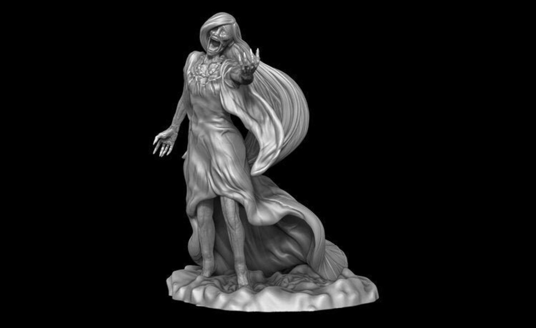 Female Banshee Miniature RPG Minis DND D&D RPG Tabletop Gaming From Mia ...