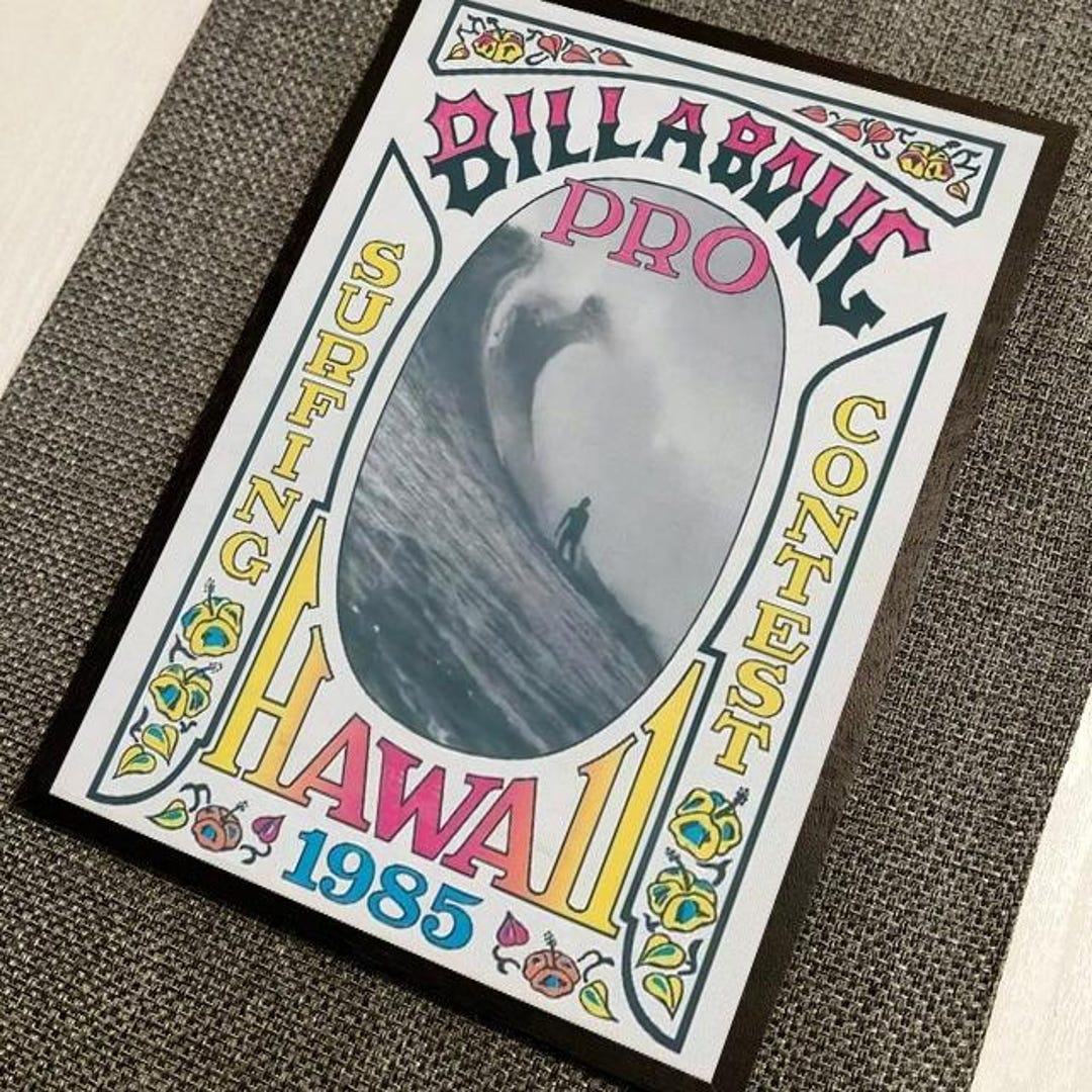 Vintage Surf Poster Billabong Poster, Gift - Etsy Australia