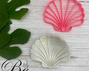 Trinket Clay Cutter Dish Shape Pancy Shell Unique Shape Polymer Clay ...