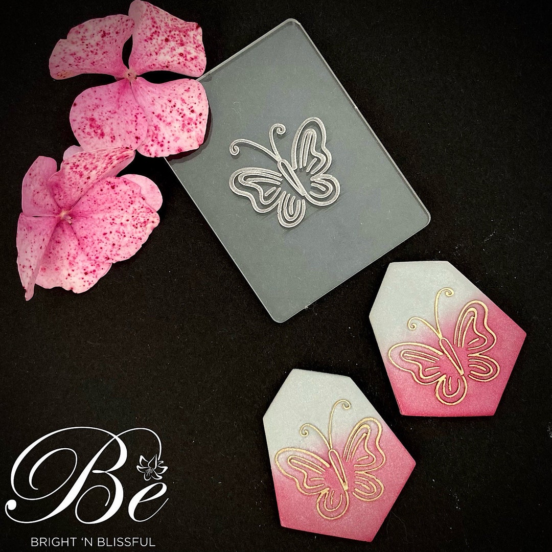 Debossing Stamp | Raised Effect | Beautiful Pattern | Polymer Clay ...