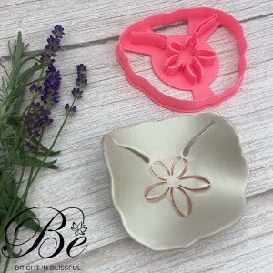 Trinket Clay Cutter Dish Shape | Pancy Shell | Unique Shape | Polymer ...