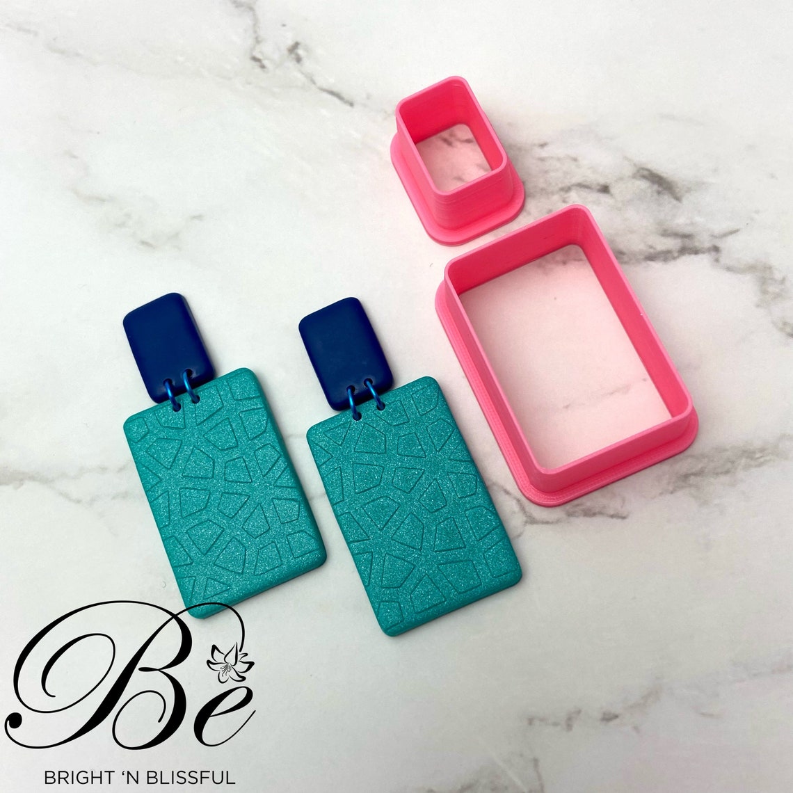 Clay Cutter Rectangle Soft Corners Shape Polymer Clay - Etsy UK