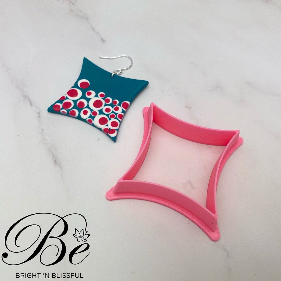 Moroccan Shape Clay Cutter Polymer Clay Cutter UK Earring Cutter Cookie ...