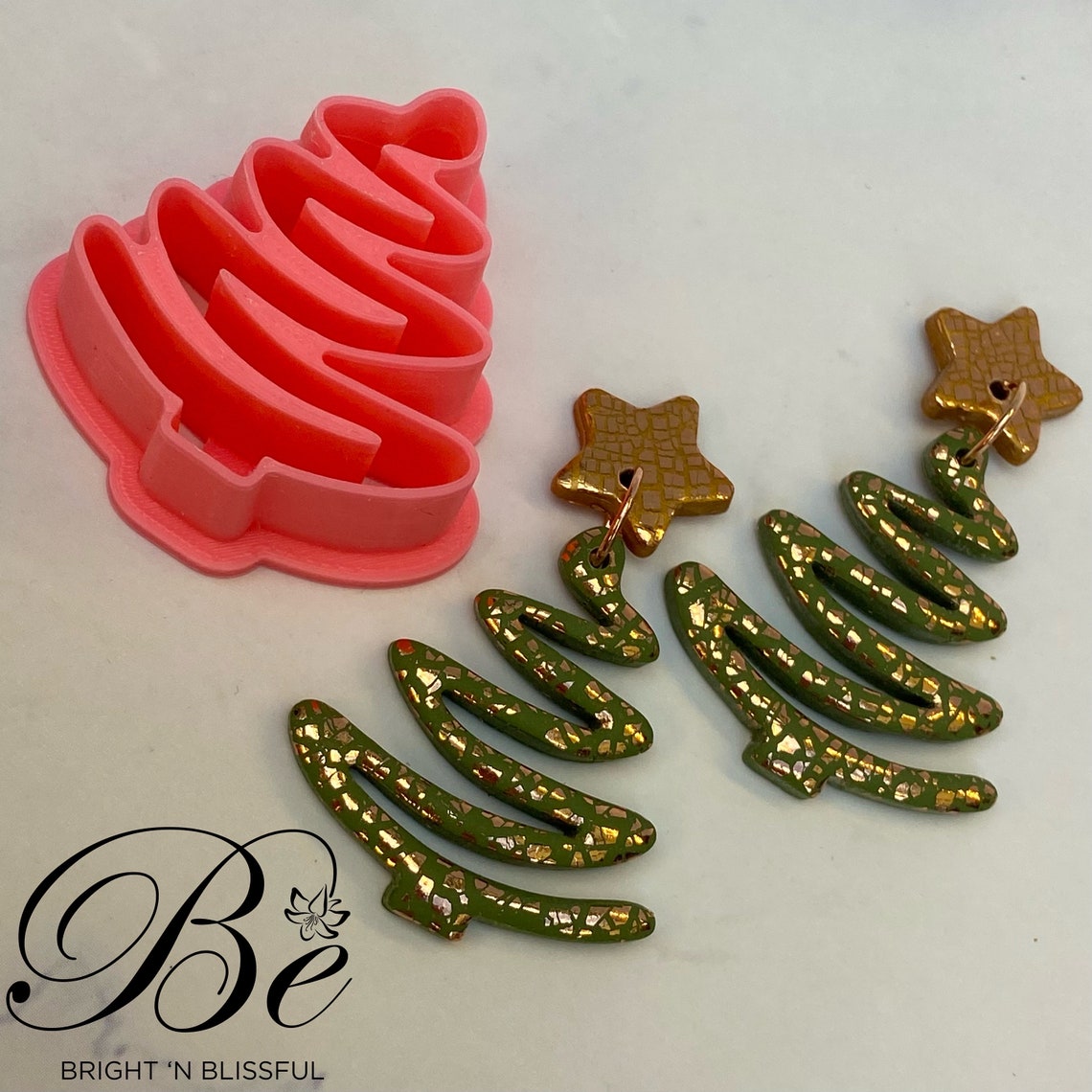 Christmas Tree Clay Cutter | Polymer Clay Earring Tool - Etsy