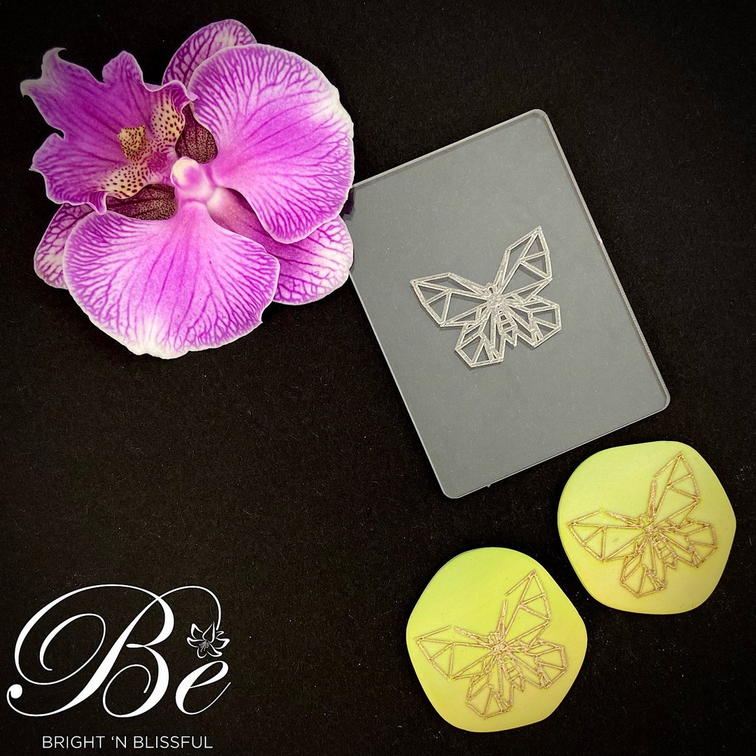 Debossing Stamp | Raised Effect | Beautiful Pattern | Polymer Clay ...