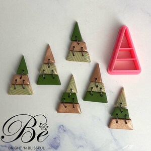 Christmas Tree C Clay Cutter Shape | Cookie Cutter | Tree Decorations ...