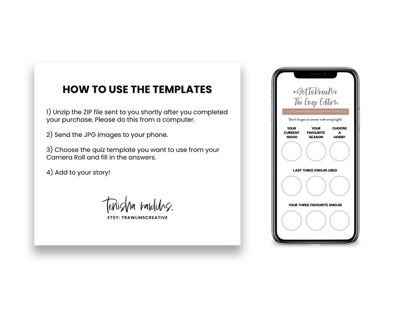 Get to Know Me Instagram Story Templates, About Me Instagram Story, Get ...