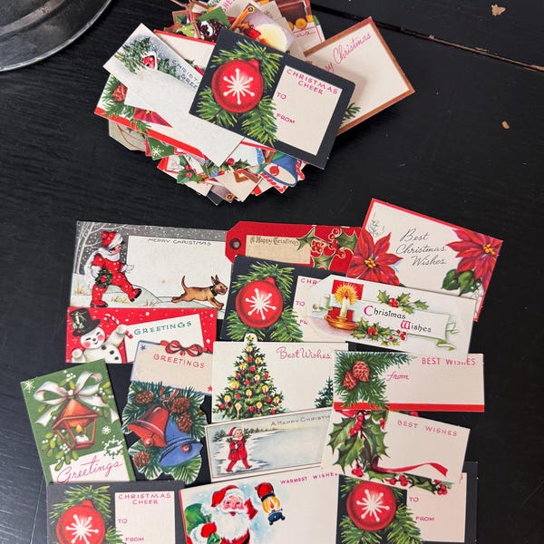 Altered Art Tags - Etsy