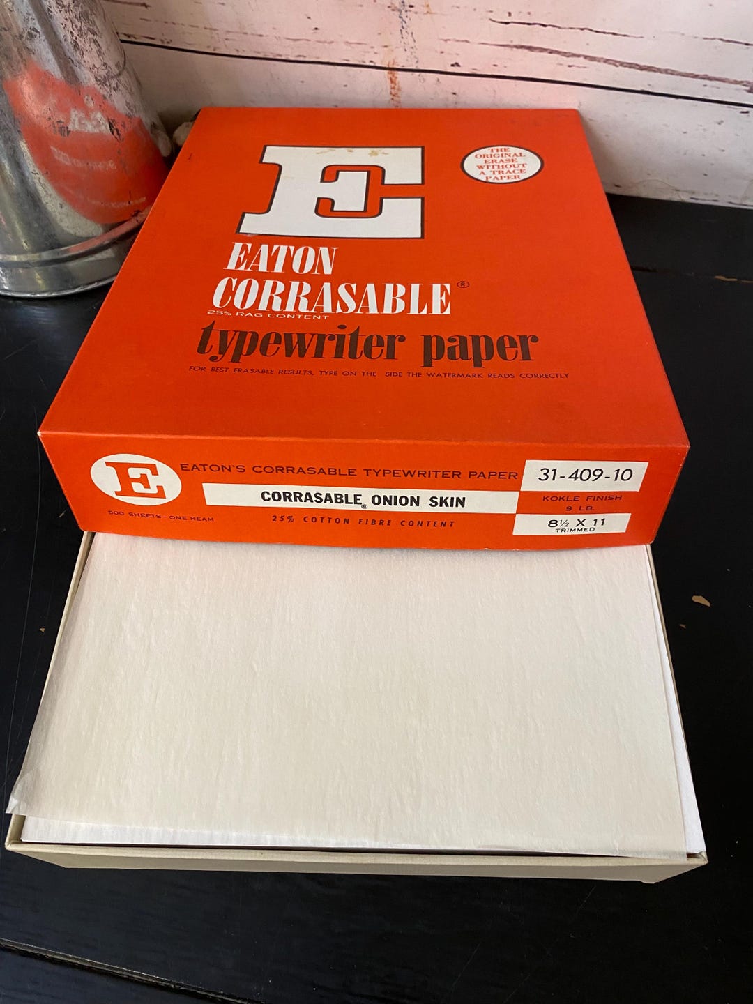18 Vintage Typewriter Paper - Legal Size Southworth Typewriter Paper - Etsy