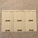 Retro Tri-fold Time Cards - Vintage Style Time Cards for Scrapbooking ...