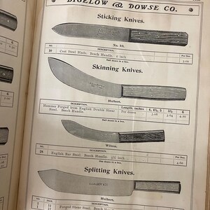 Antique Cutlery Catalog Pages Junk Journal Supplies Vintage Ephemera ...