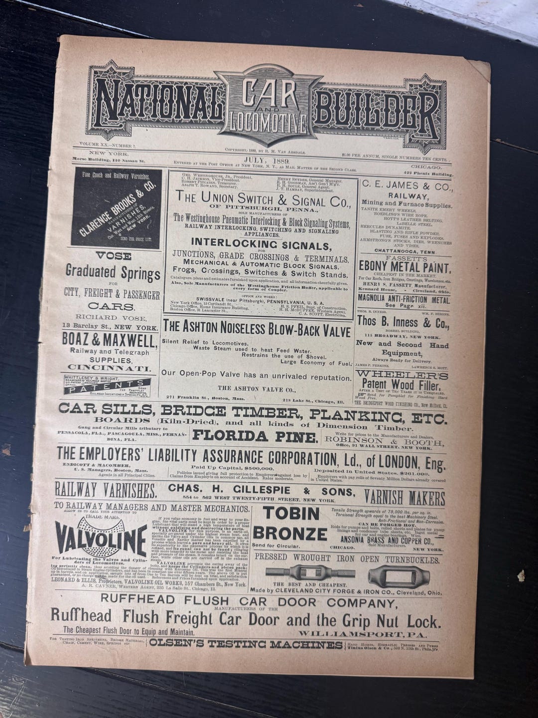 Antique Railroad Magazine - Antique National Car and Locomotive Builder ...