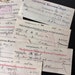 Vintage Antique Checks - Set of 12 - Antique Ephemera Junk Journal ...