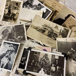 40 Antique Vintage Snapshot Photos at Random - Vintage Photos - Junk ...