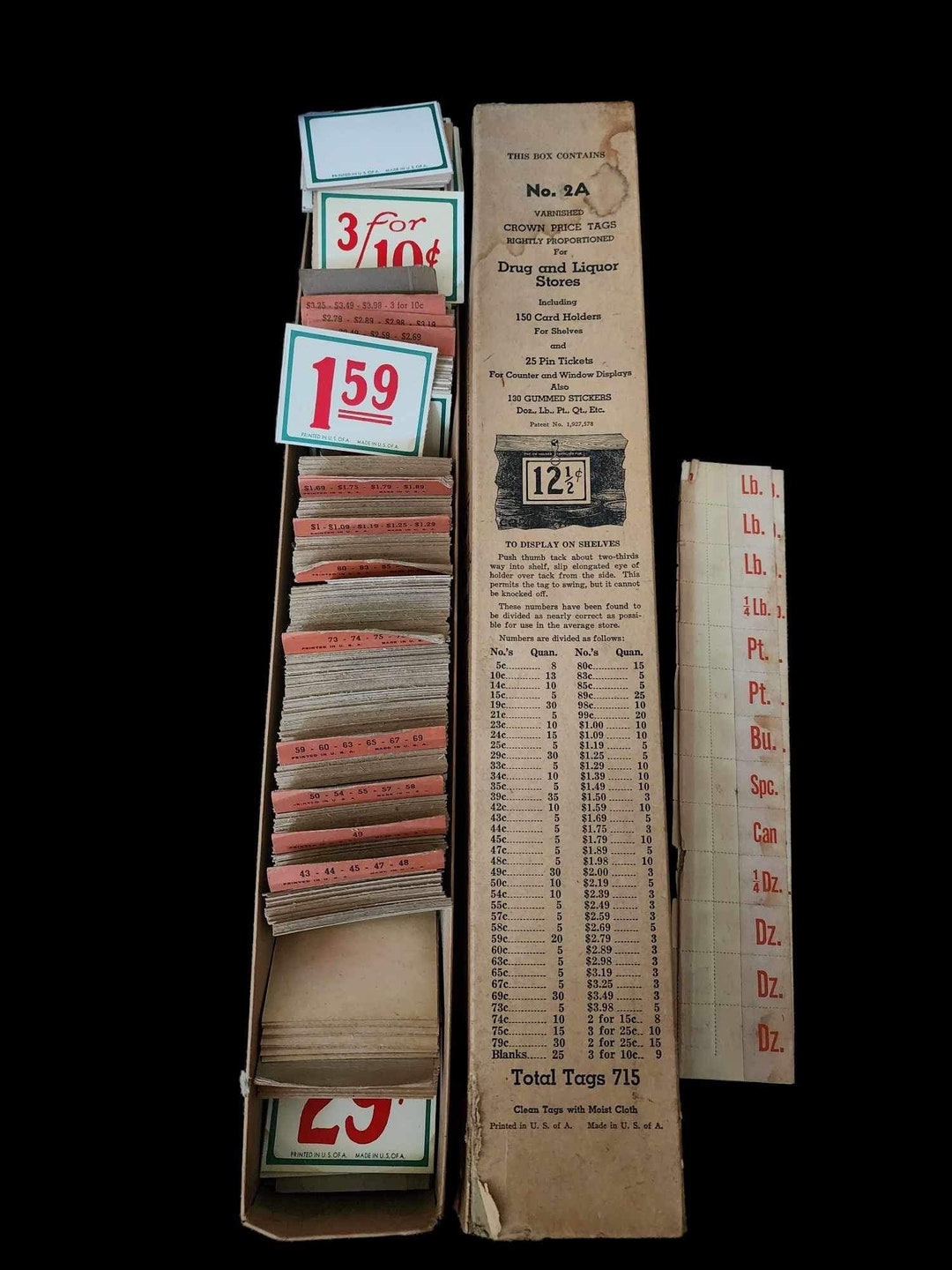 Set of 12 Vintage Antique Price Tags, Vintage Ephemera, Antique Junk ...