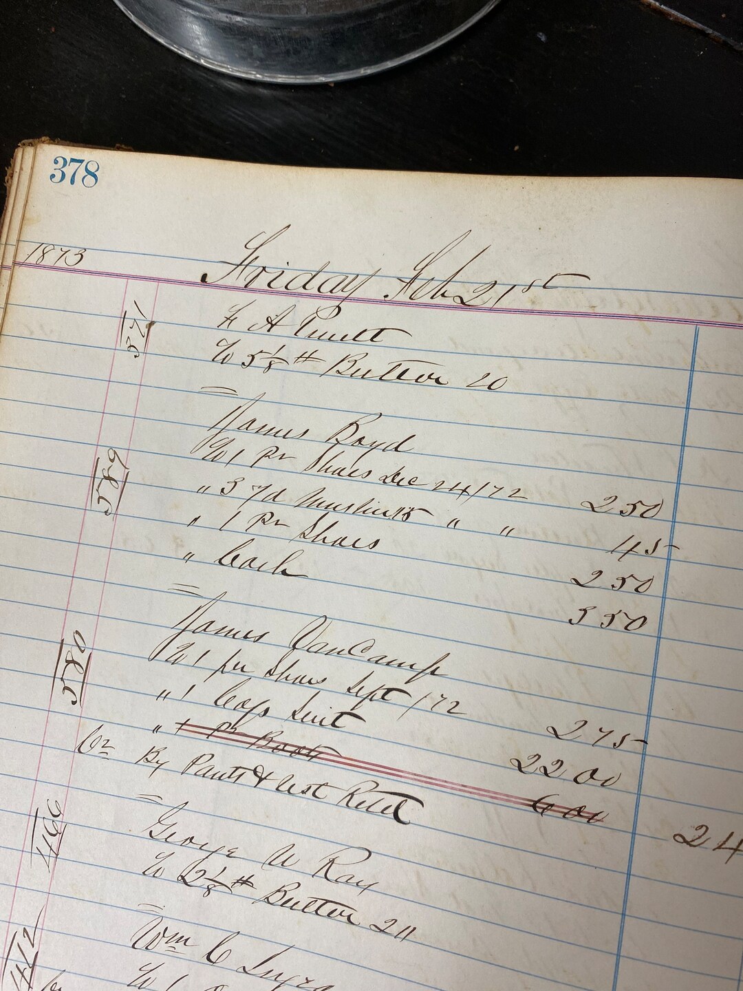 Antique Ledger Pages - 1800’s Ledger Paper Pack - Junk Journal Supplies ...