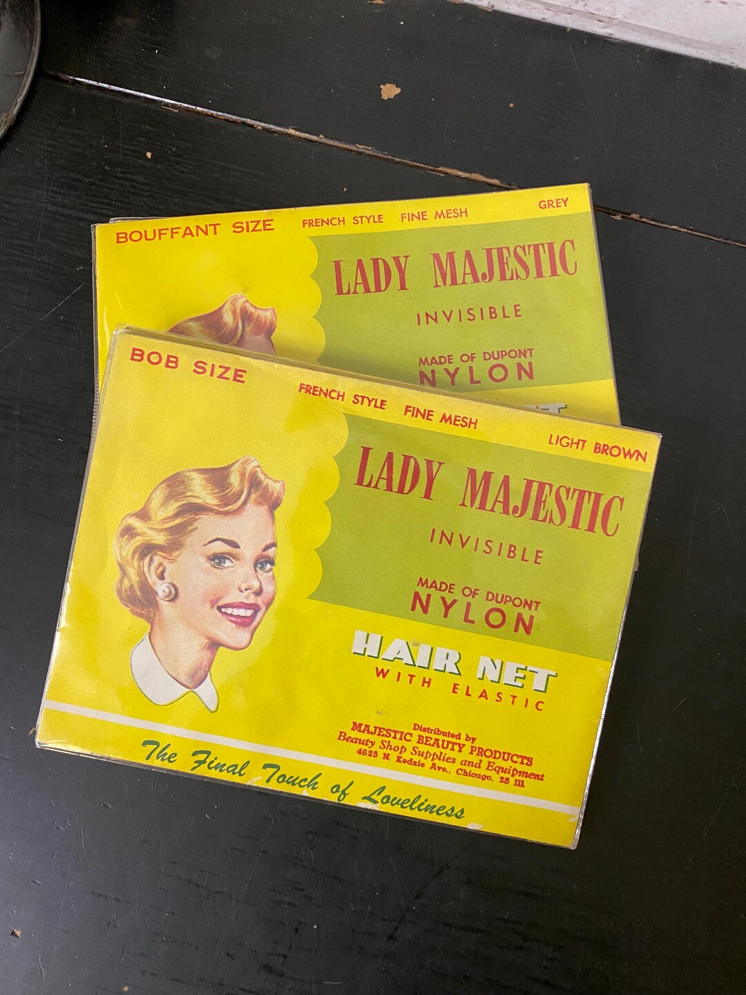 Vintage 1950’s French Style Hair Nets at Random NOS Lady Majestic Hair ...