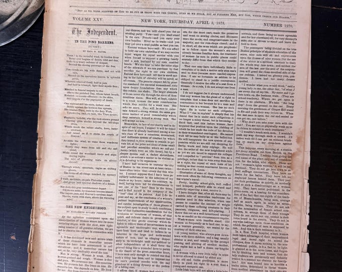 Antique Newspaper - Early-1800’s Ephemera - Junk Journal Supplies - the ...