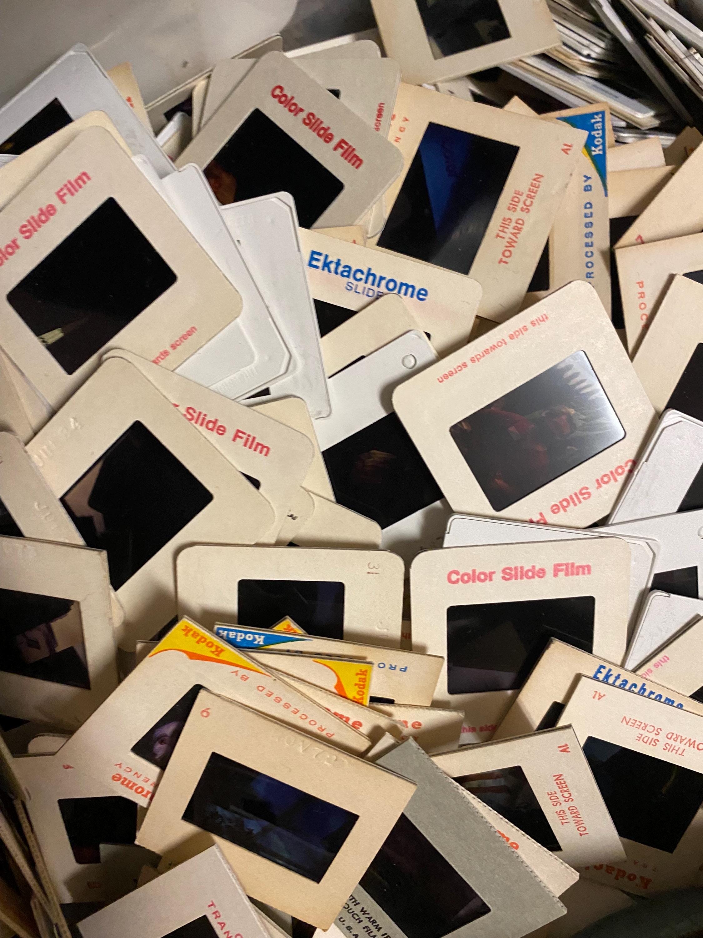 50 Piece Vintage Photo Slides - Junk Journal Supplies - Ephemera ...