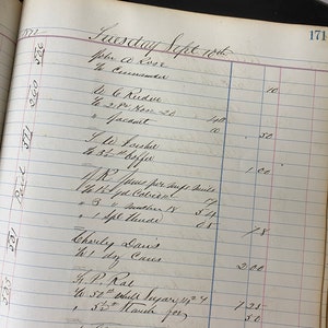 Antique Ledger Pages - 1800’s Ledger Paper Pack - Junk Journal Supplies ...