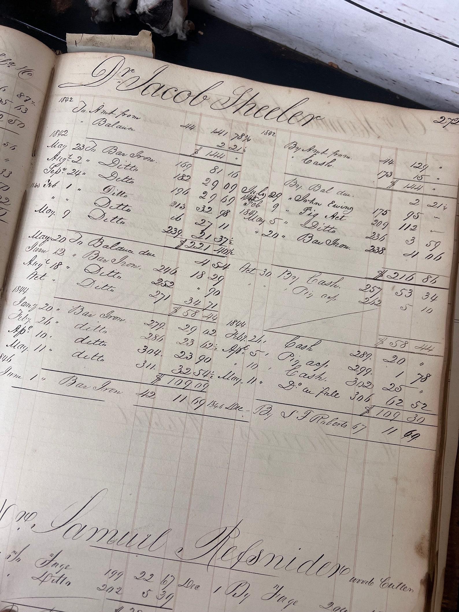 6 Antique Ledger Pages - 1800’s Ledger Paper Pack - Junk Journal ...