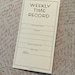 Retro Tri-fold Time Cards - Vintage Style Time Cards for Scrapbooking ...