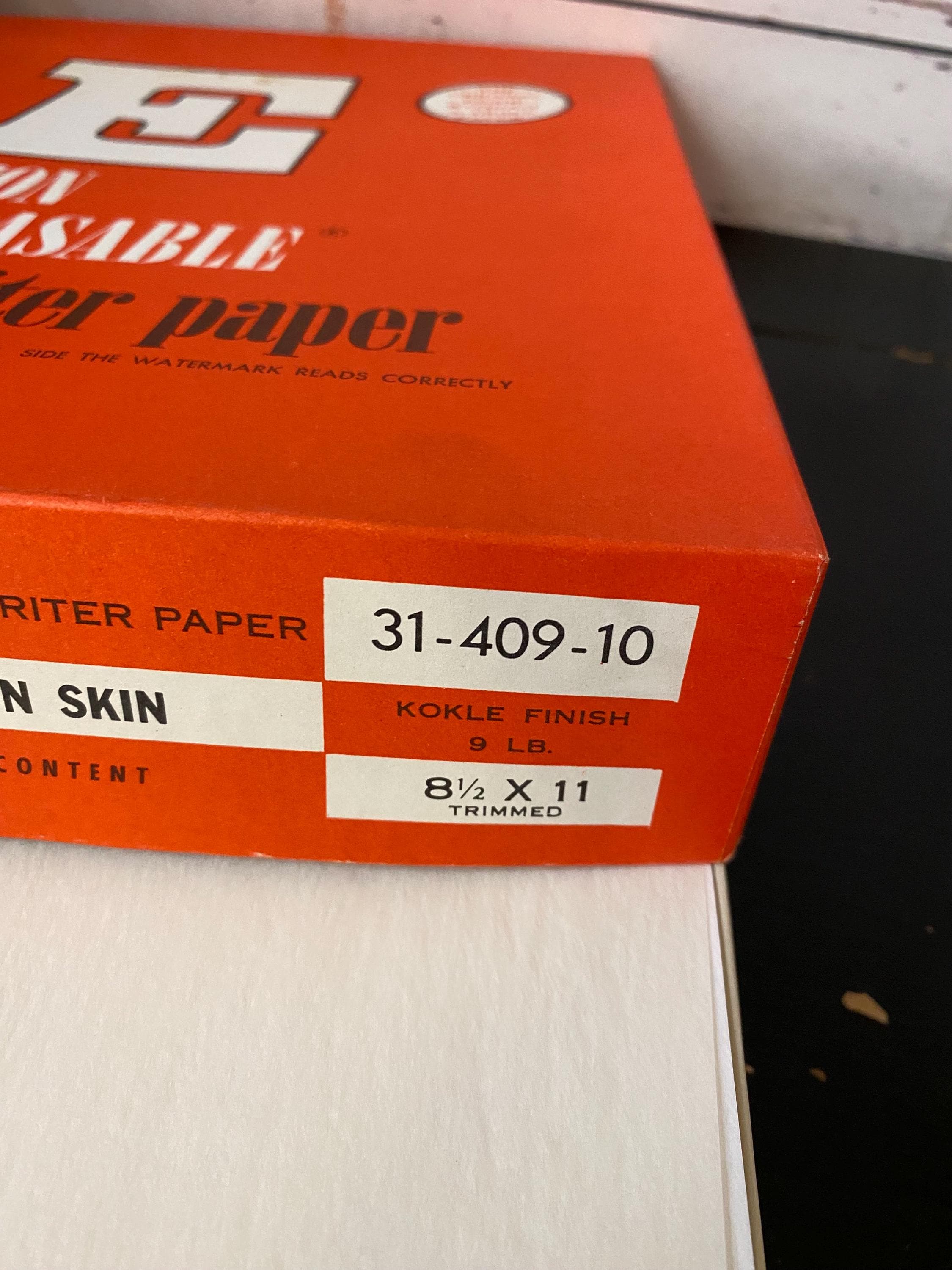 18 Vintage Typewriter Paper - Legal Size Southworth Typewriter Paper - Etsy