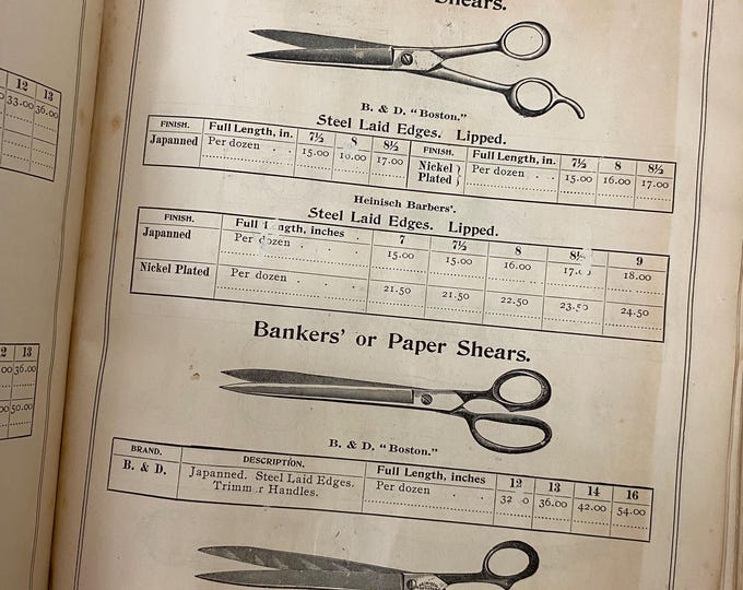Antique Cutlery Catalog Pages - Junk Journal Supplies - Vintage ...