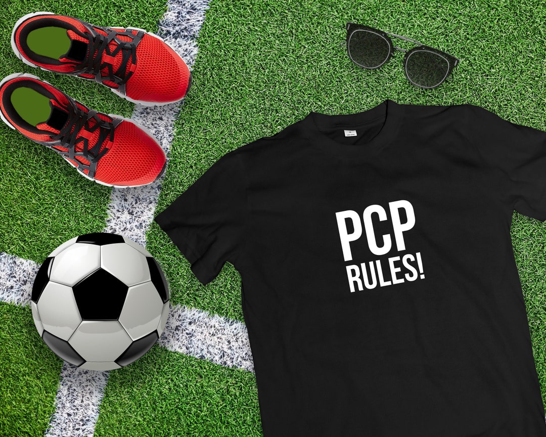 PCP Rules! T-shirt (white Logo) - Etsy