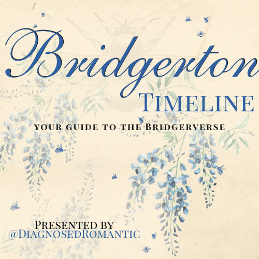 Bridgerton Book Companion: Bridgerton Extended Universe Timeline - Etsy
