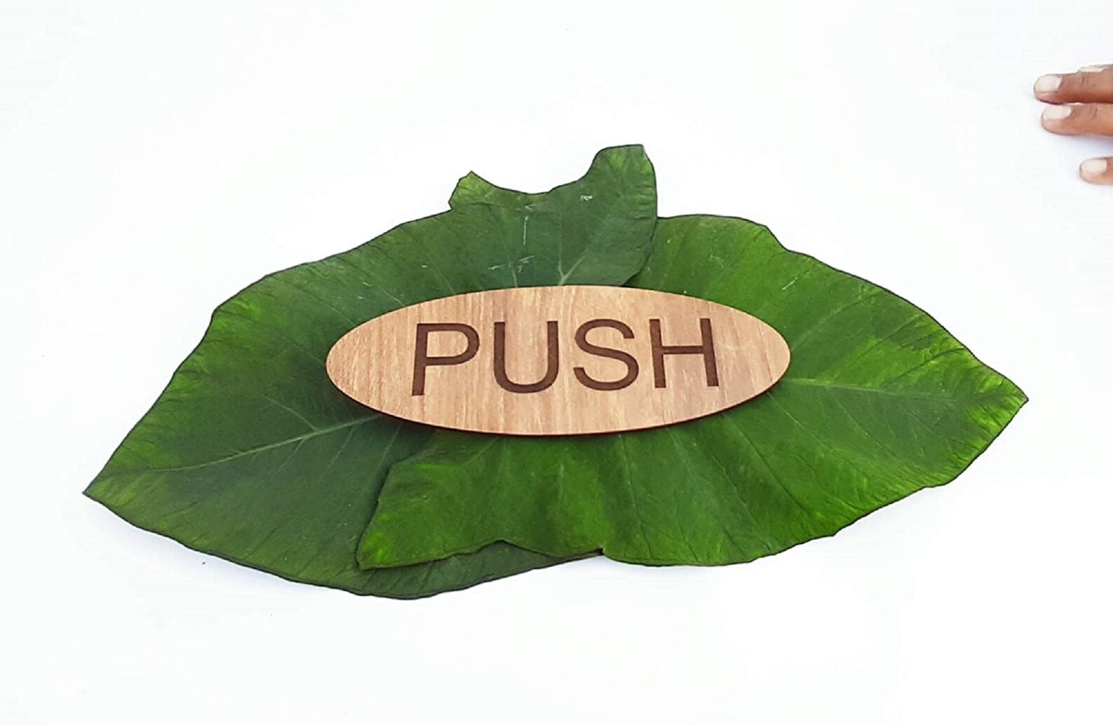 Wooden Push Pull Stickers for Glass Door Sign Push Pull Door - Etsy