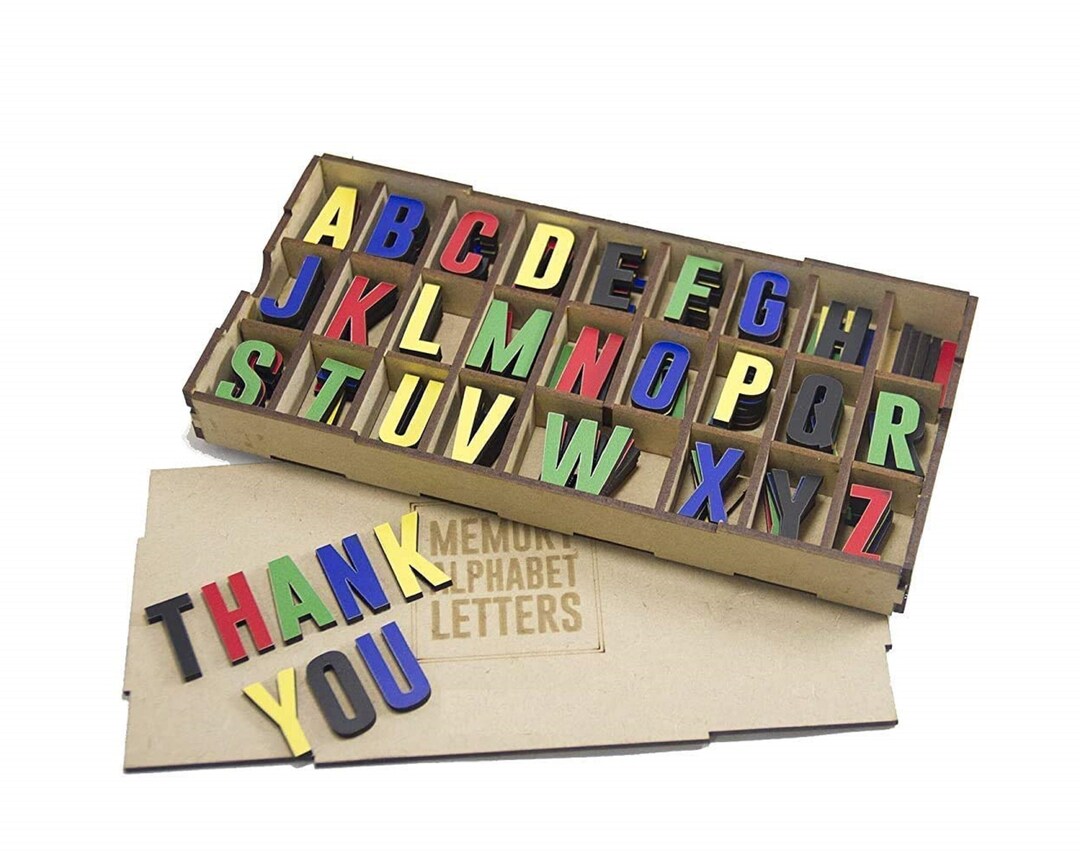 Alphabet Memory Character Capital Letters English Alphabets - Etsy