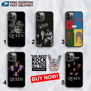 Exclusive Design Inspired by Queen Premium Phone Case iPhone 15 14 13 ...