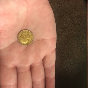 1992D Gold Plated Dime Very RARE - Etsy