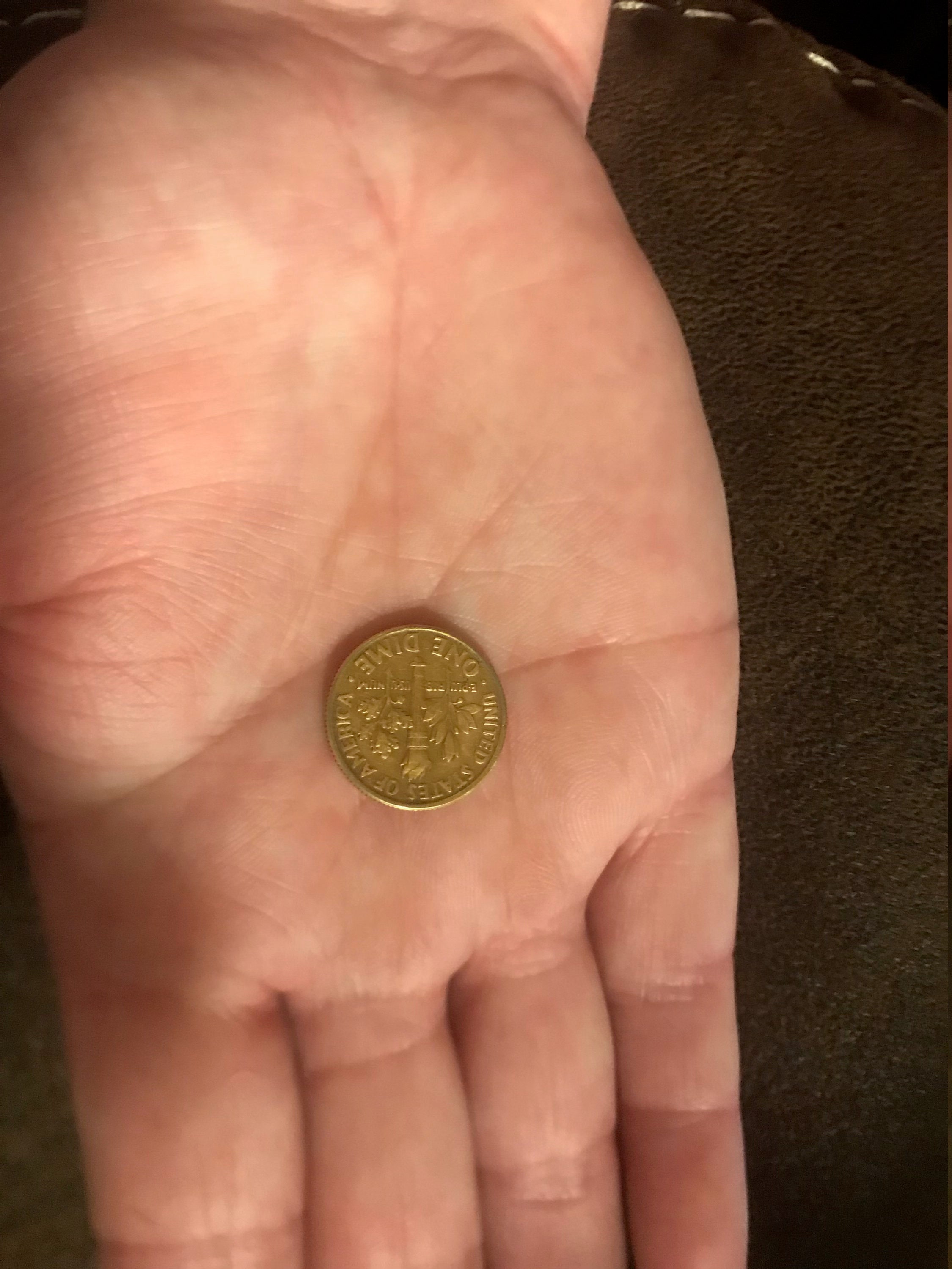 1992D Gold Plated Dime Very RARE - Etsy