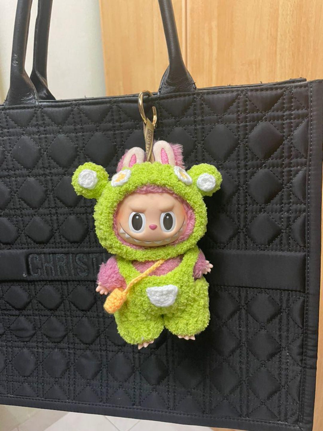 Labubu Lbb V1 V2 Popmart Crochet Outfit Clothes Green - Etsy UK