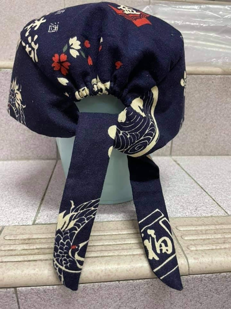 Surgical Scrub Cap Japanese Fabric | Etsy