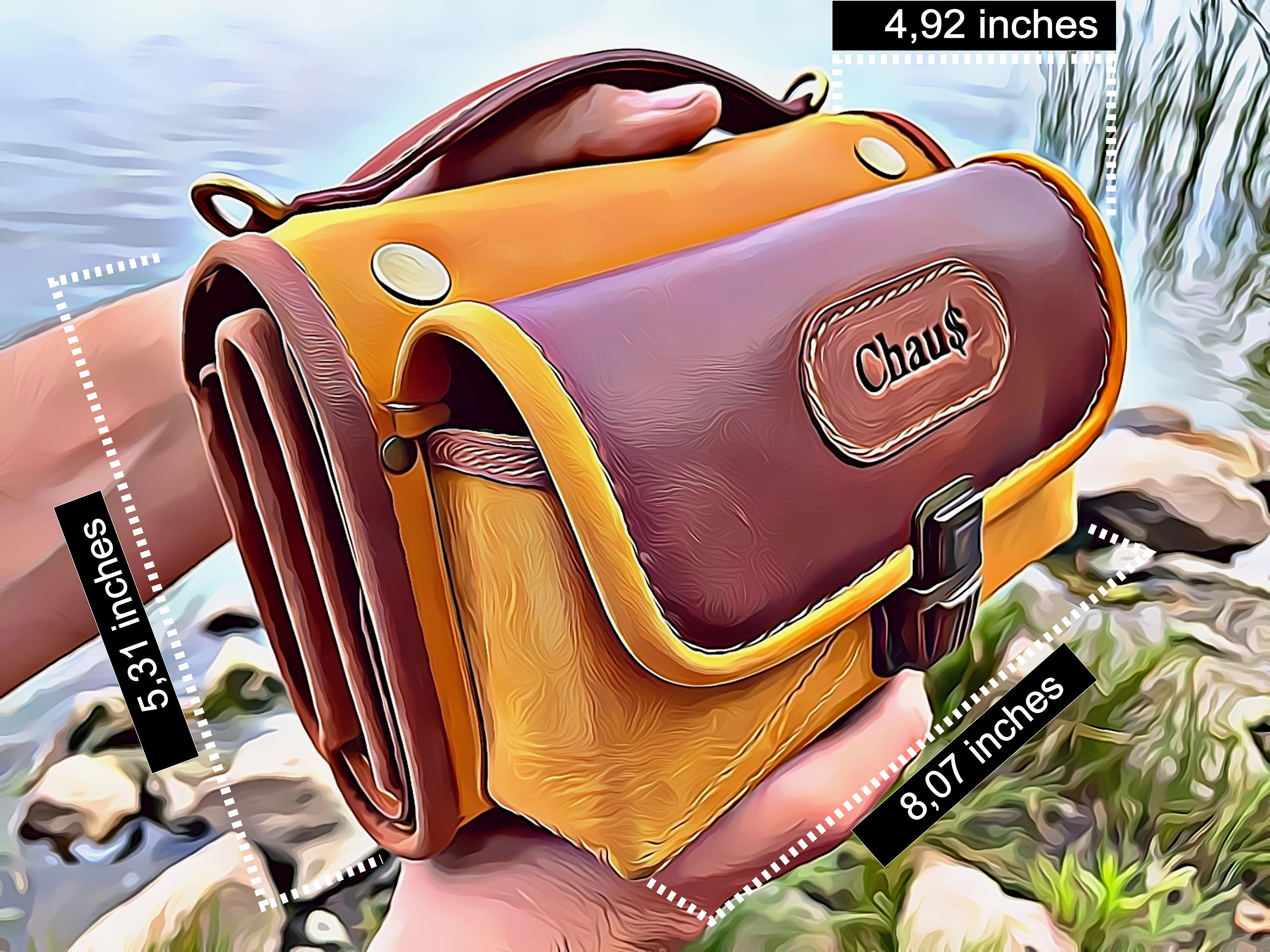 Leather Pipe Case Leather Case for Tobacco Personalized Pipe Case Gift ...