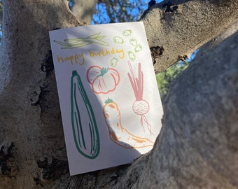 Allotment Birthday Card - Etsy UK