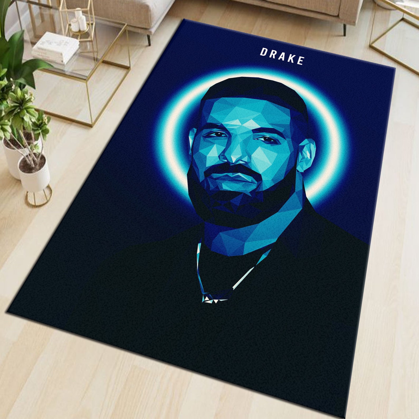 Drake Hip hop Rapper Rug Hip hop Inspired Music Floor Carpet | Etsy